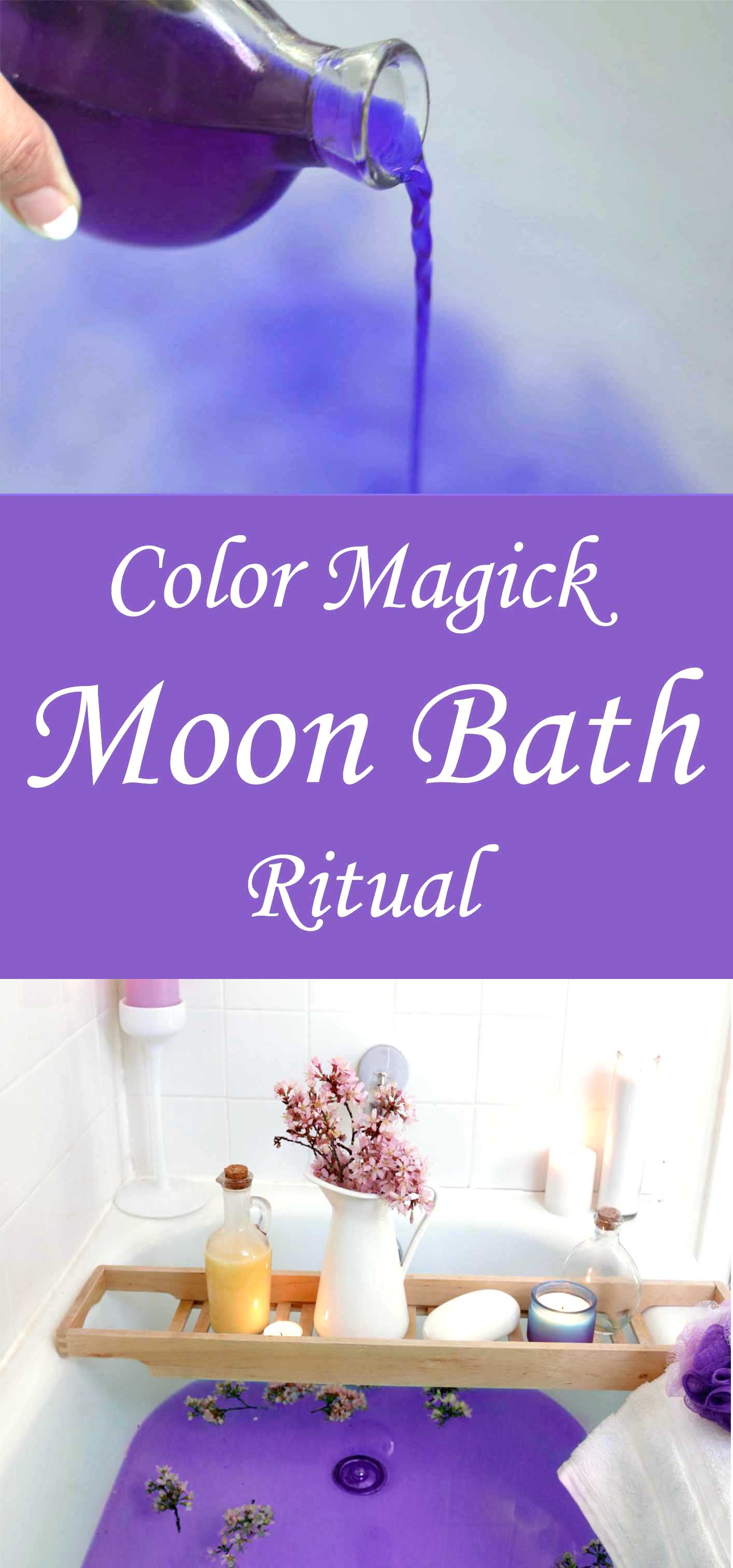 Color Magick Moon Bath Ritual
