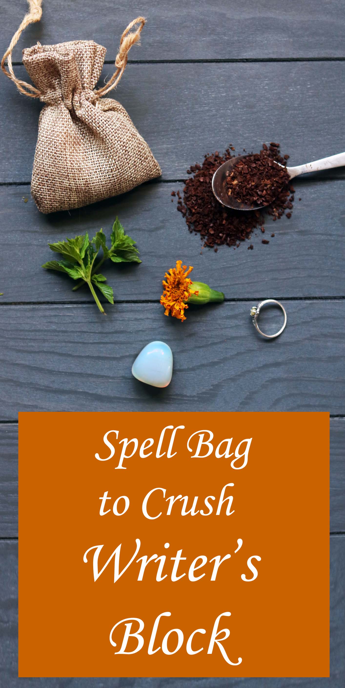 Spell Bag to Break Through Writer's Block