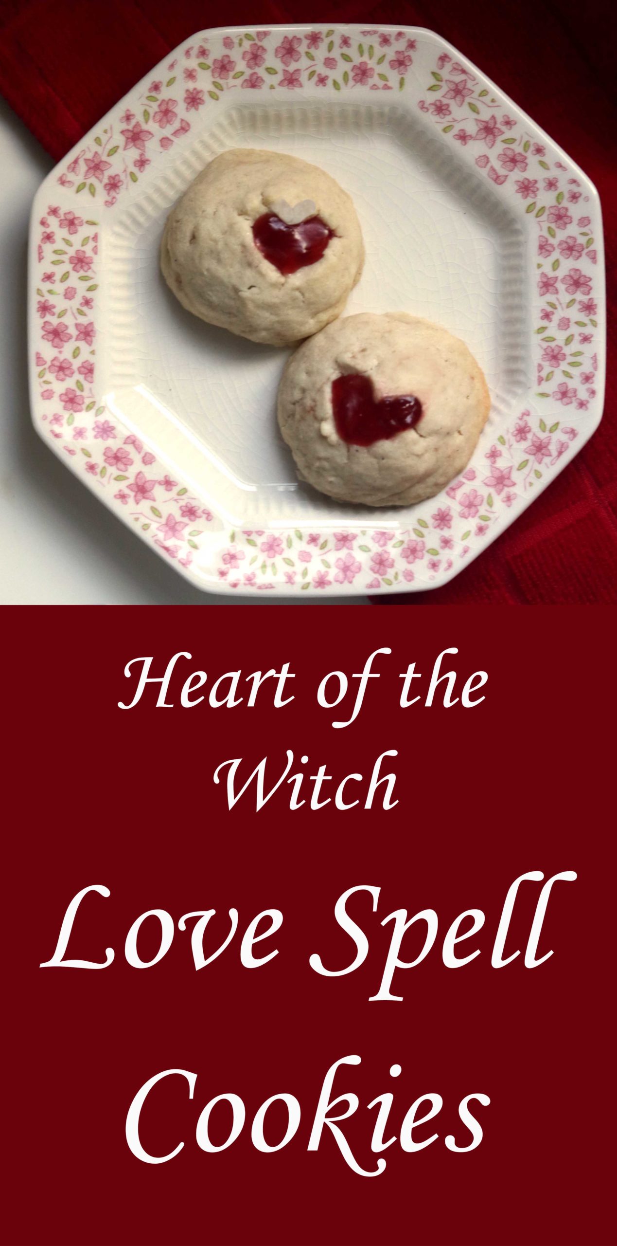 Heart of the Witch Love Spell Cookies