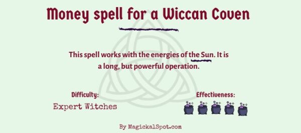 5 Powerful Wiccan Money Spells [Coven Spell Included]