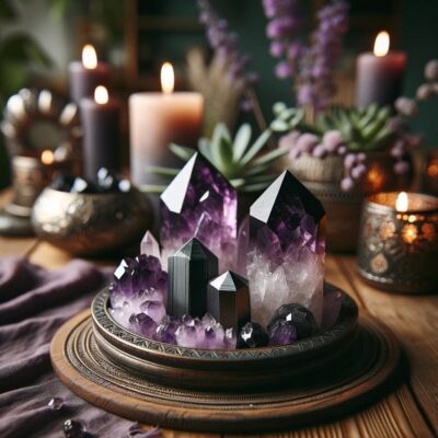 Amethyst Crystal Combinations: Positive & Other Stones