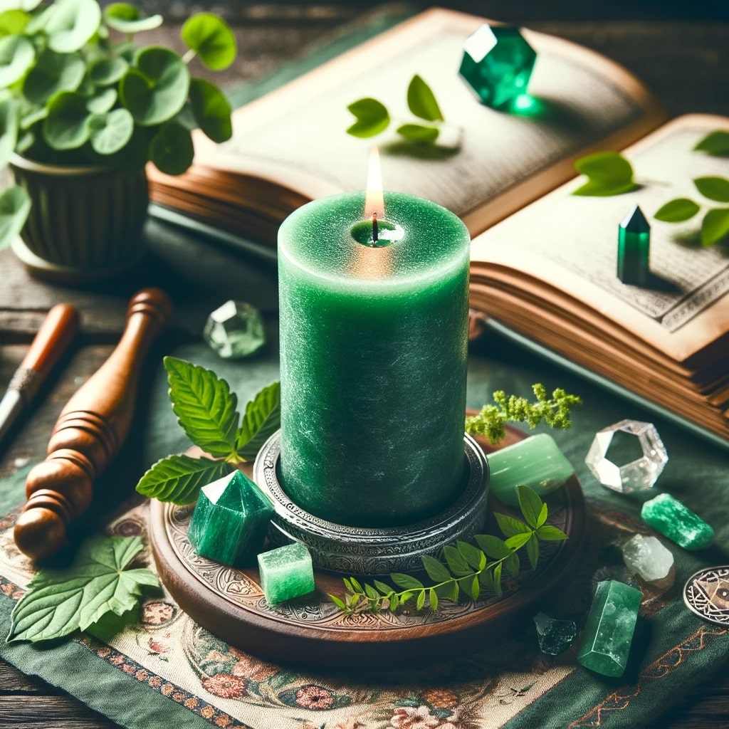 Green Candle Magic: Symbolism & Meaning Explained