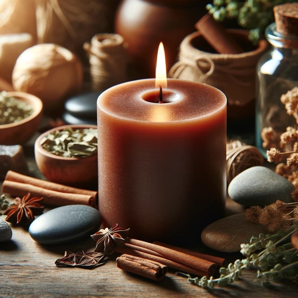 Spiritual Meaning of Brown Candles: Strength & Nurturing