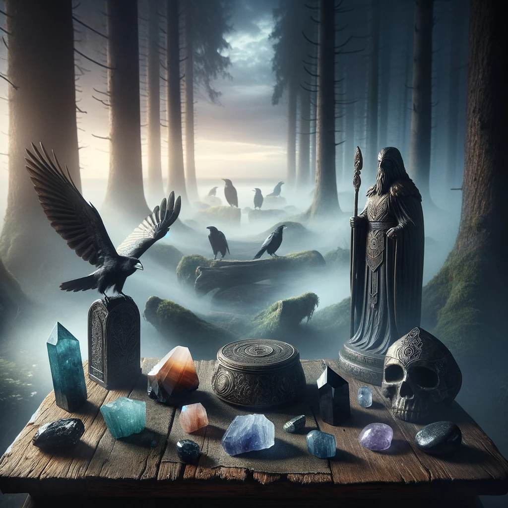 Crystals Associated with Odin: Best Choices