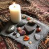 Crystals Associated with a Planet Mars: Best Choices